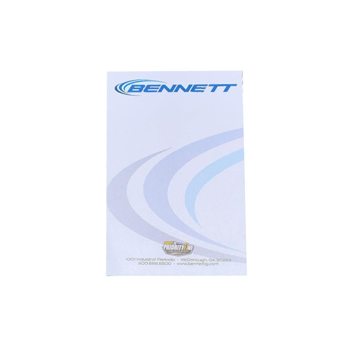 Bennett notepad – Bennett Gear
